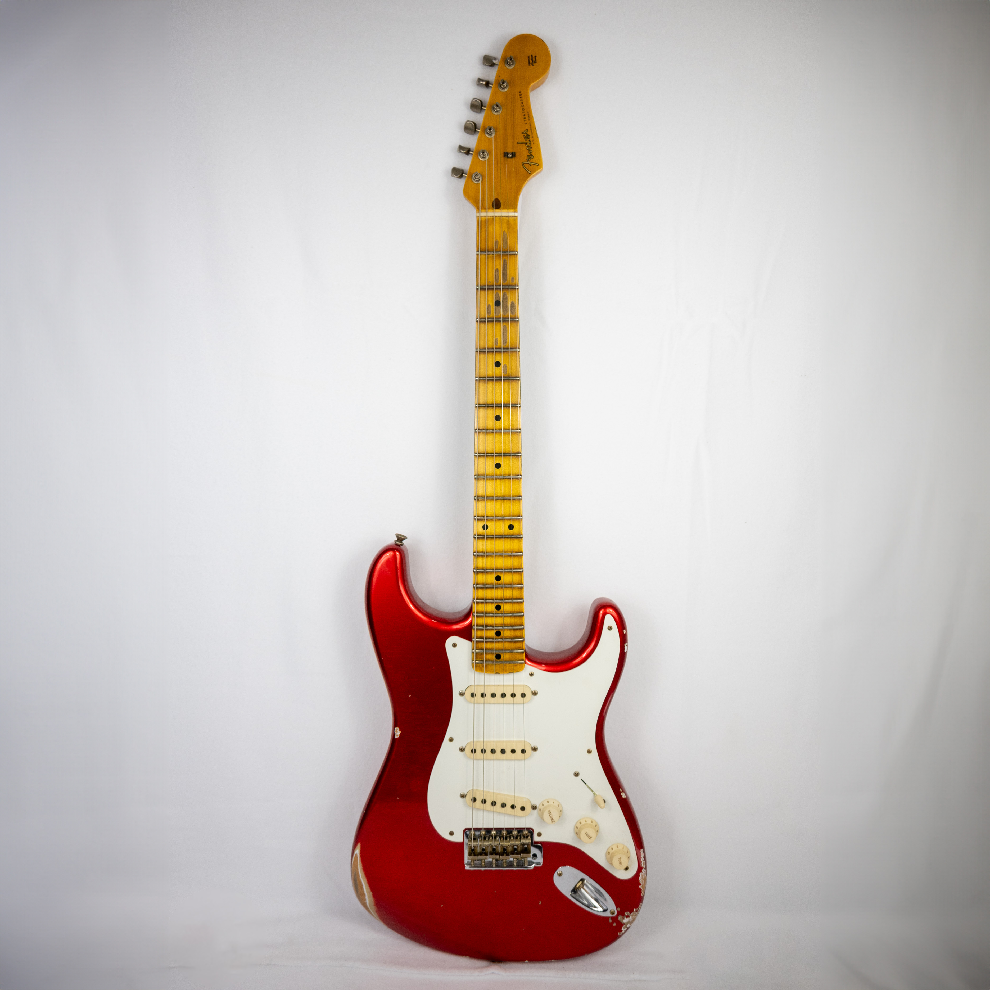 Fender 58 Strat Relic Faded Aged Candy Apple Red
