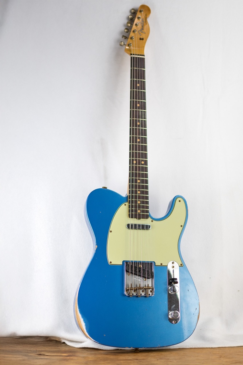 Fender 63 Telecaster Relic Rosewood Fretboard Lake Placid Blue