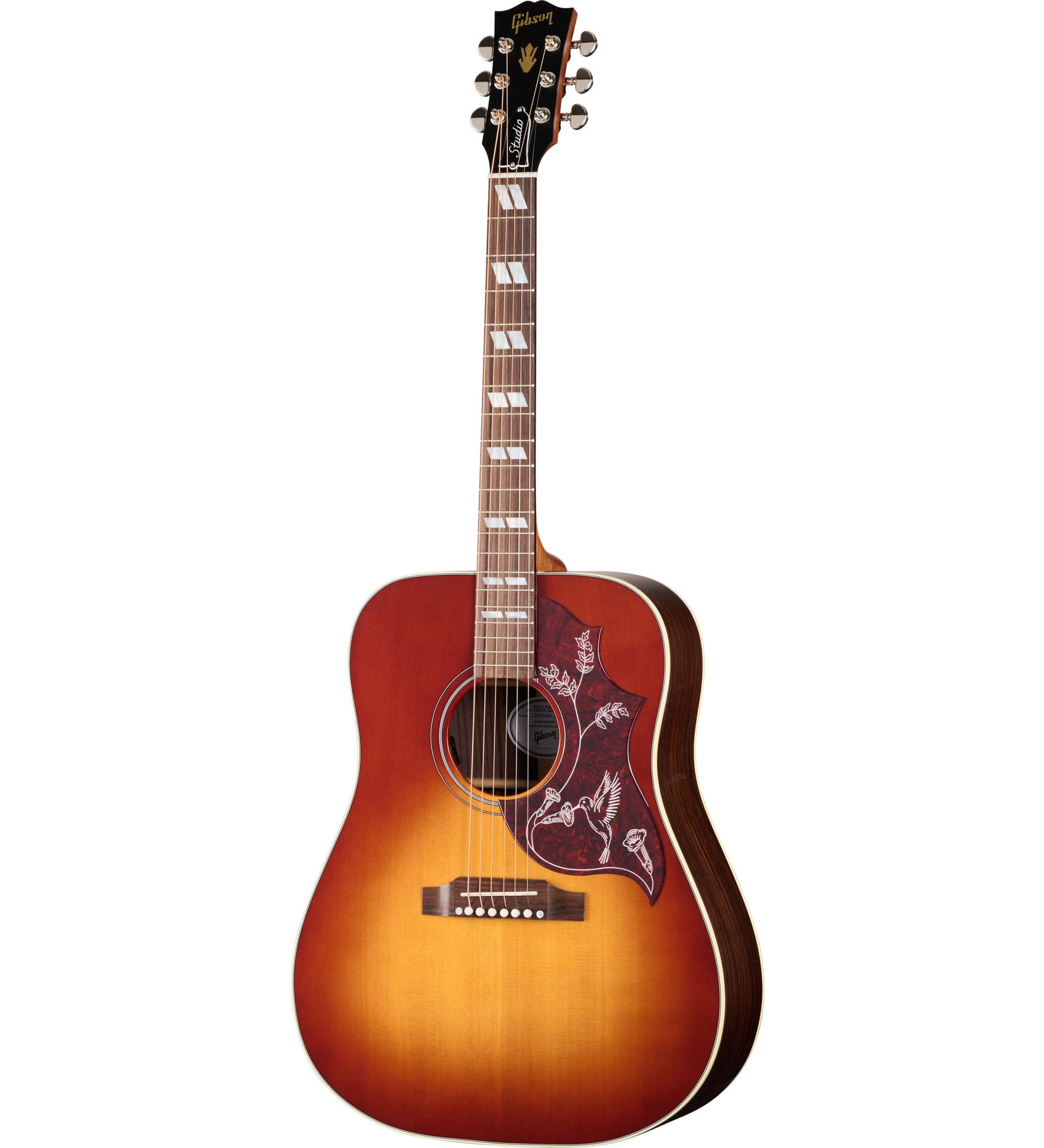 Gibson Hummingbird Studio Rosewood, Rosewood Burst - 711106170268