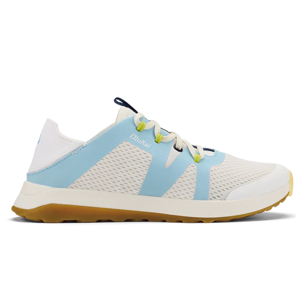 OluKai Women's Huia - White Sand/ Misty Blue - 883956490336