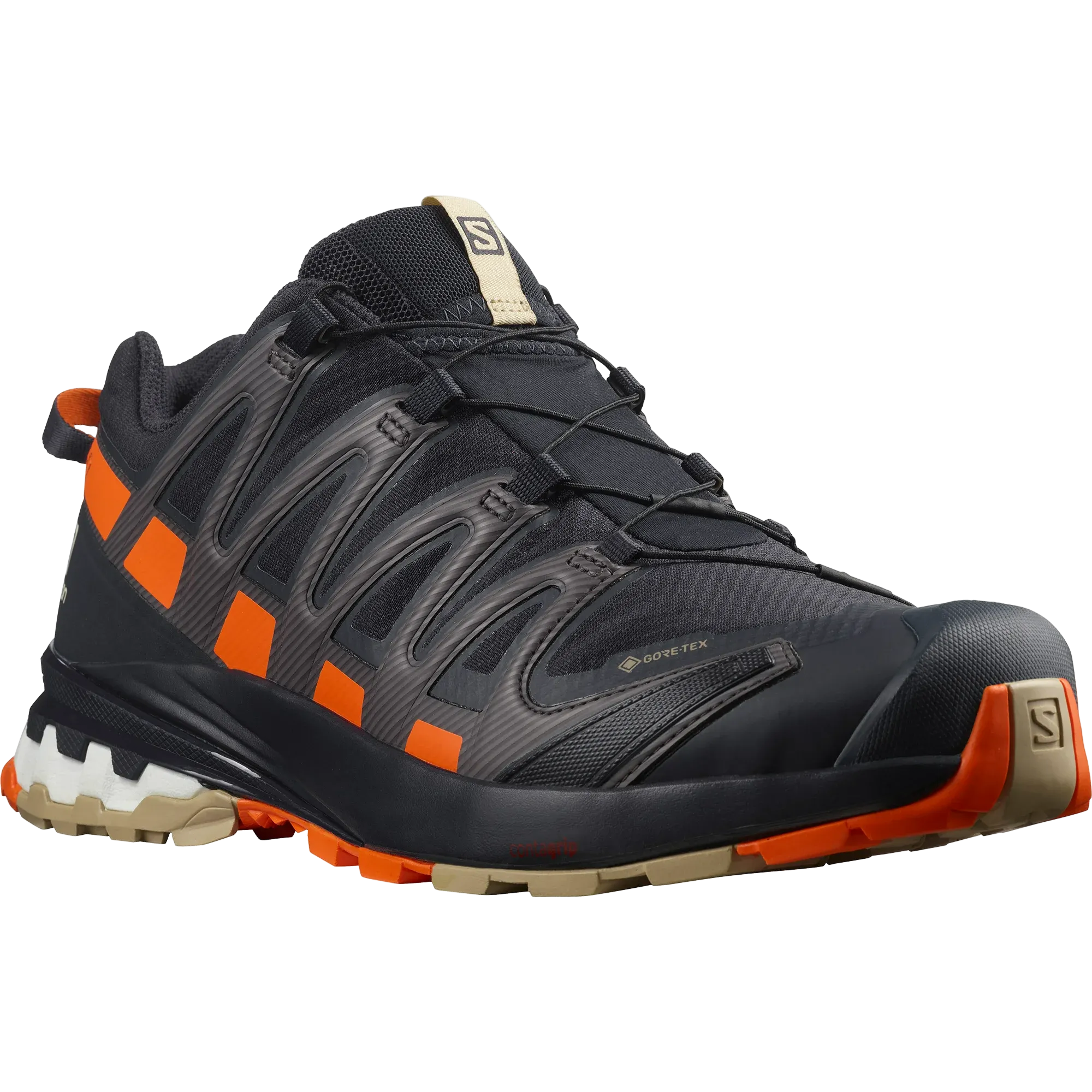 Salomon Men's XA Pro 3D V8 GTX - Night Sky/ Red Orange/ Safari ...