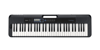 Casio CTS300BK 61-Key Portable Keyboard w/ Touch Response and Pitch ...