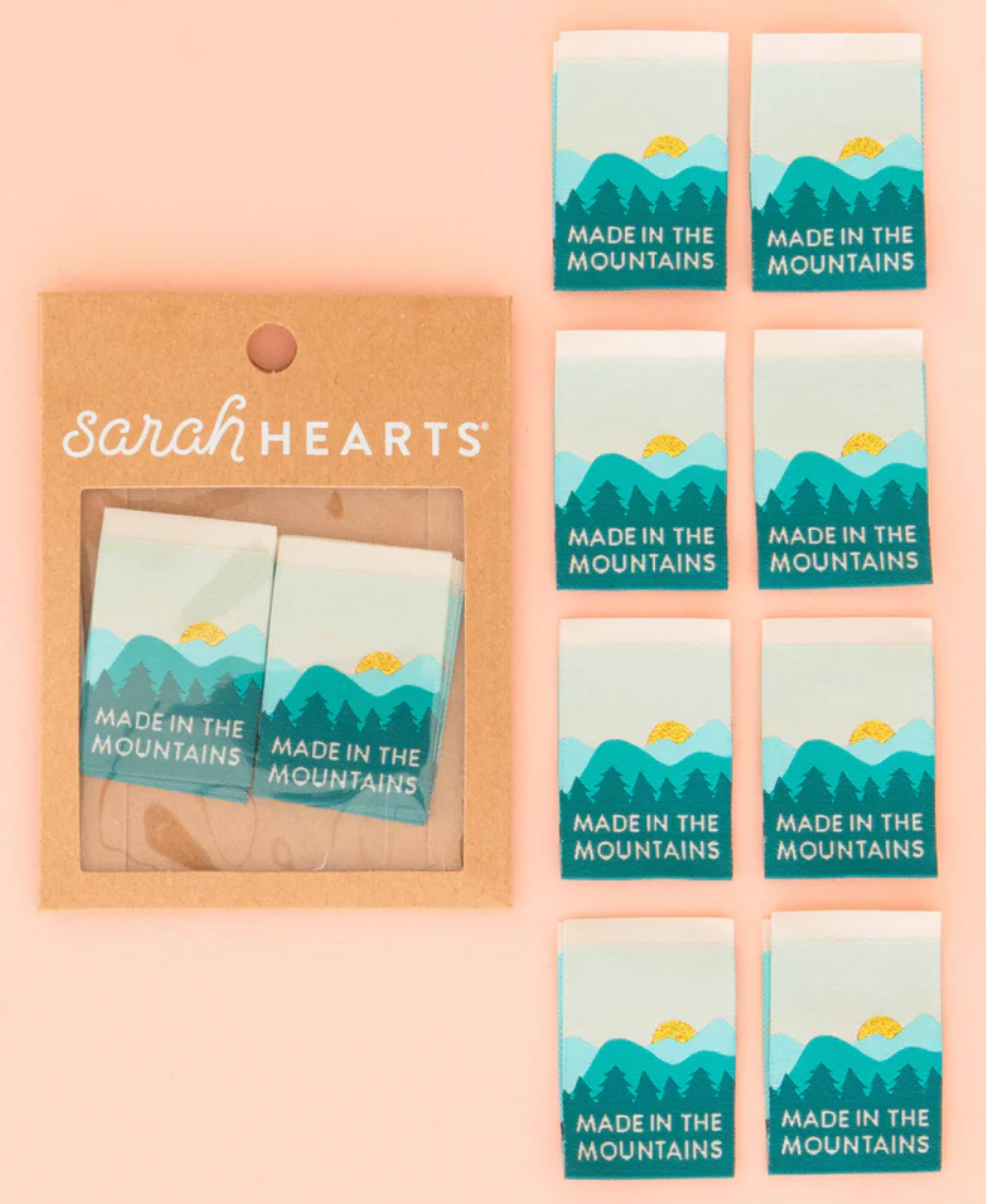 Labels - Made in the Mountains Multipack Premium Woven Sew-In Labels by ...