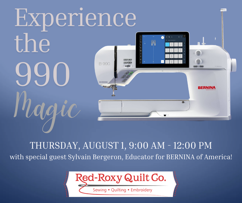 Bernina 990 Roadshow