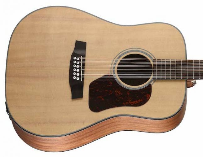 Walden D552EW 12-String Acoustic Electric Guitar w/ Bag - 810035440302