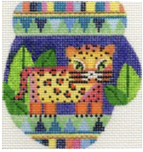safari cheetah mitten