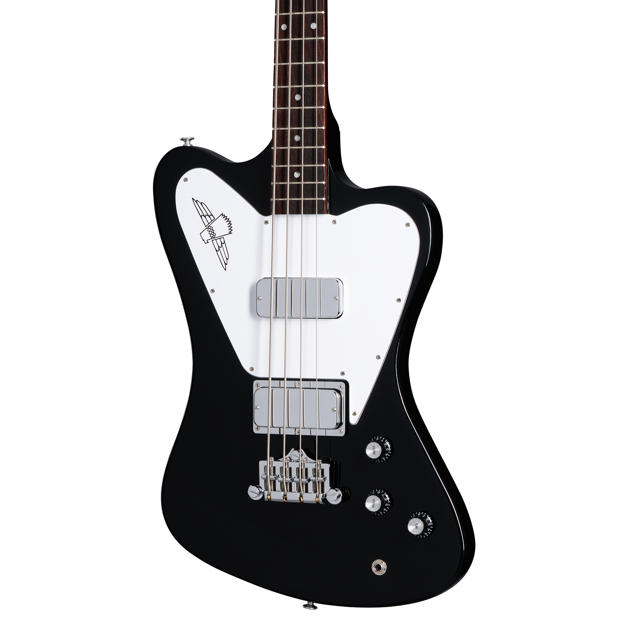 Gibson Non-Reverse Thunderbird Electric Bass Guitar - Ebony