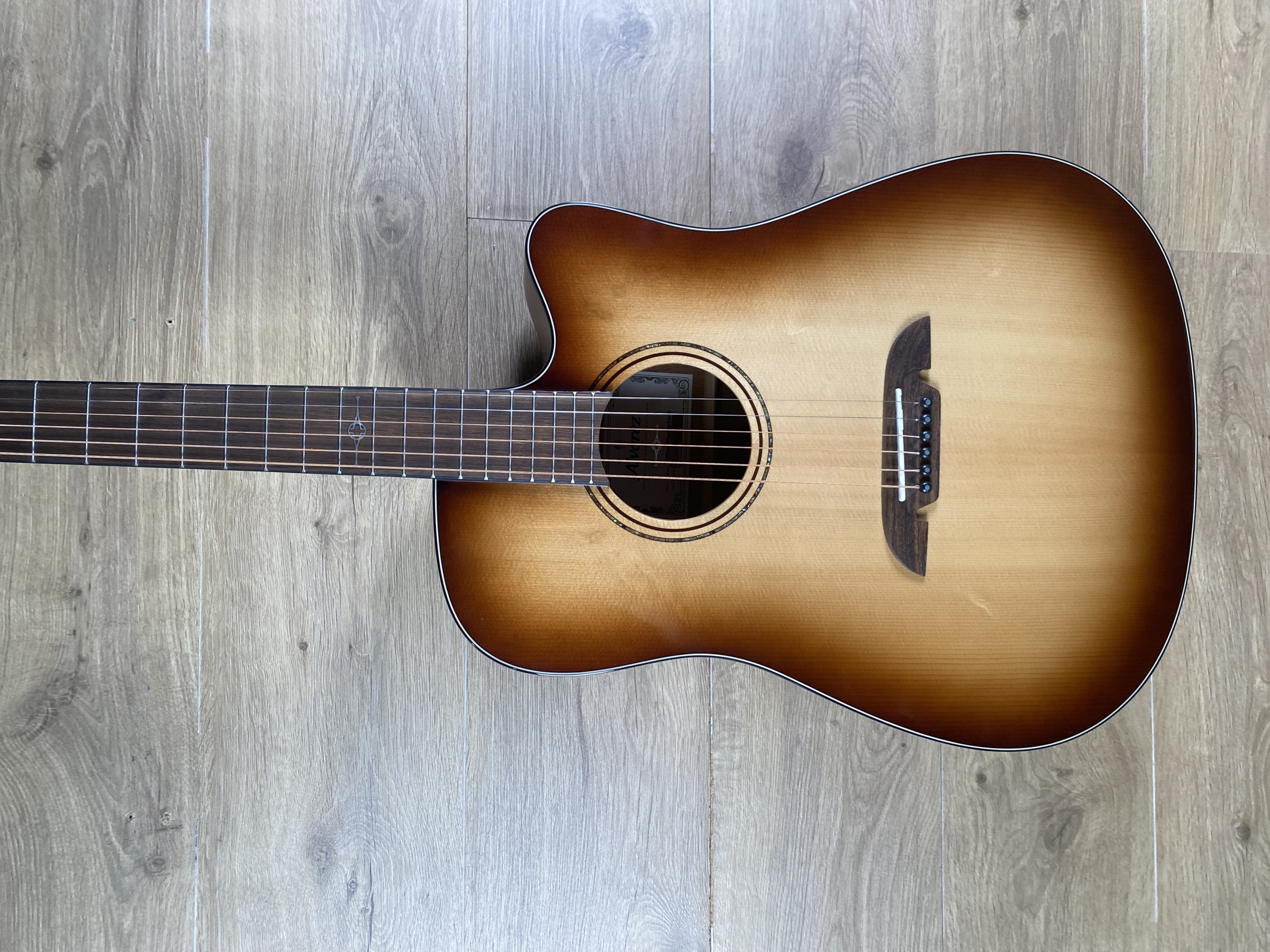 Alvarez AD60CE Artist Series Dreadnought - Shadowburst