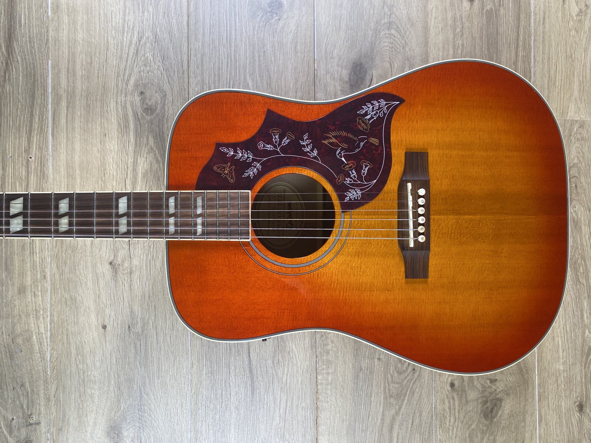 Epiphone Hummingbird PRO, Faded Cherry