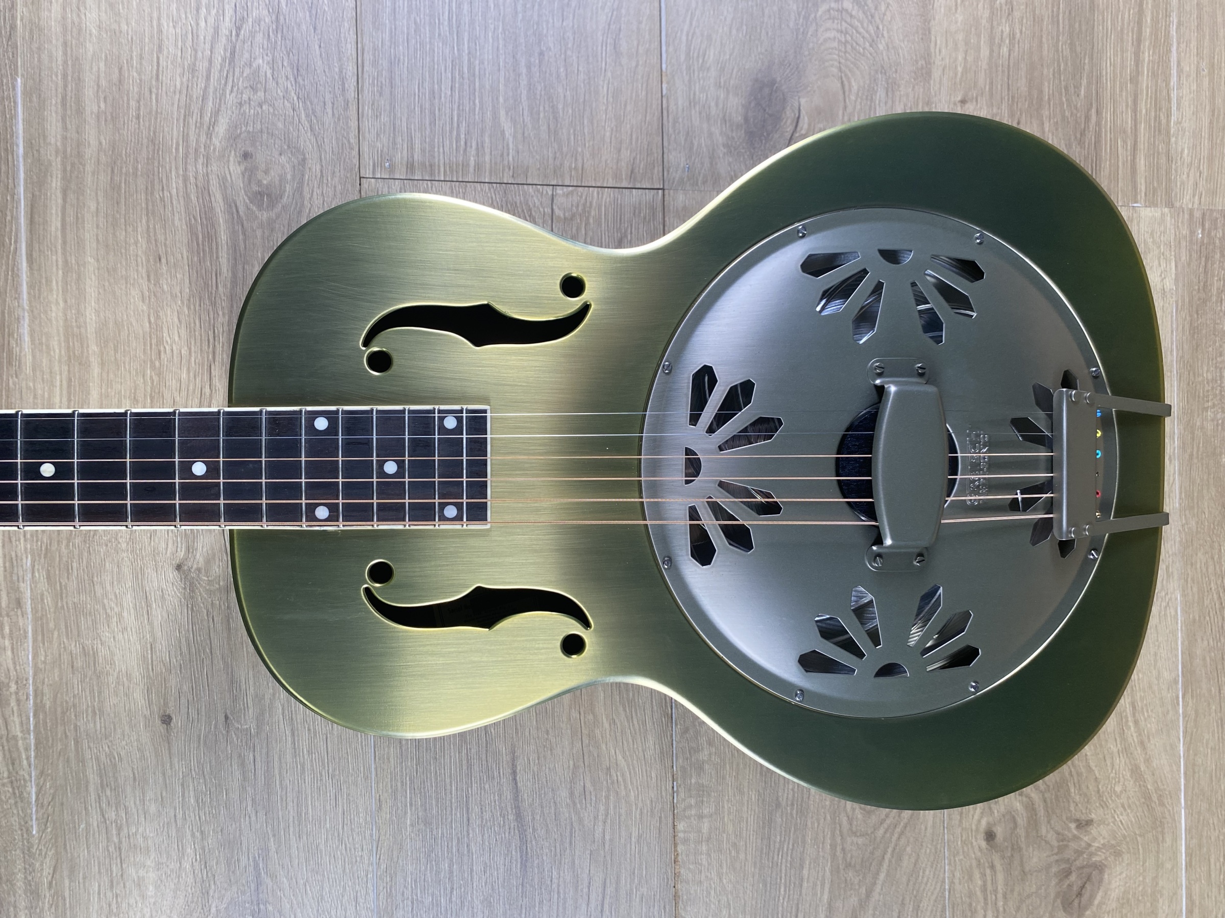 Gretsch G9202 Honey Dipper™ Special Round-Neck Brass Body Resonator Guitar