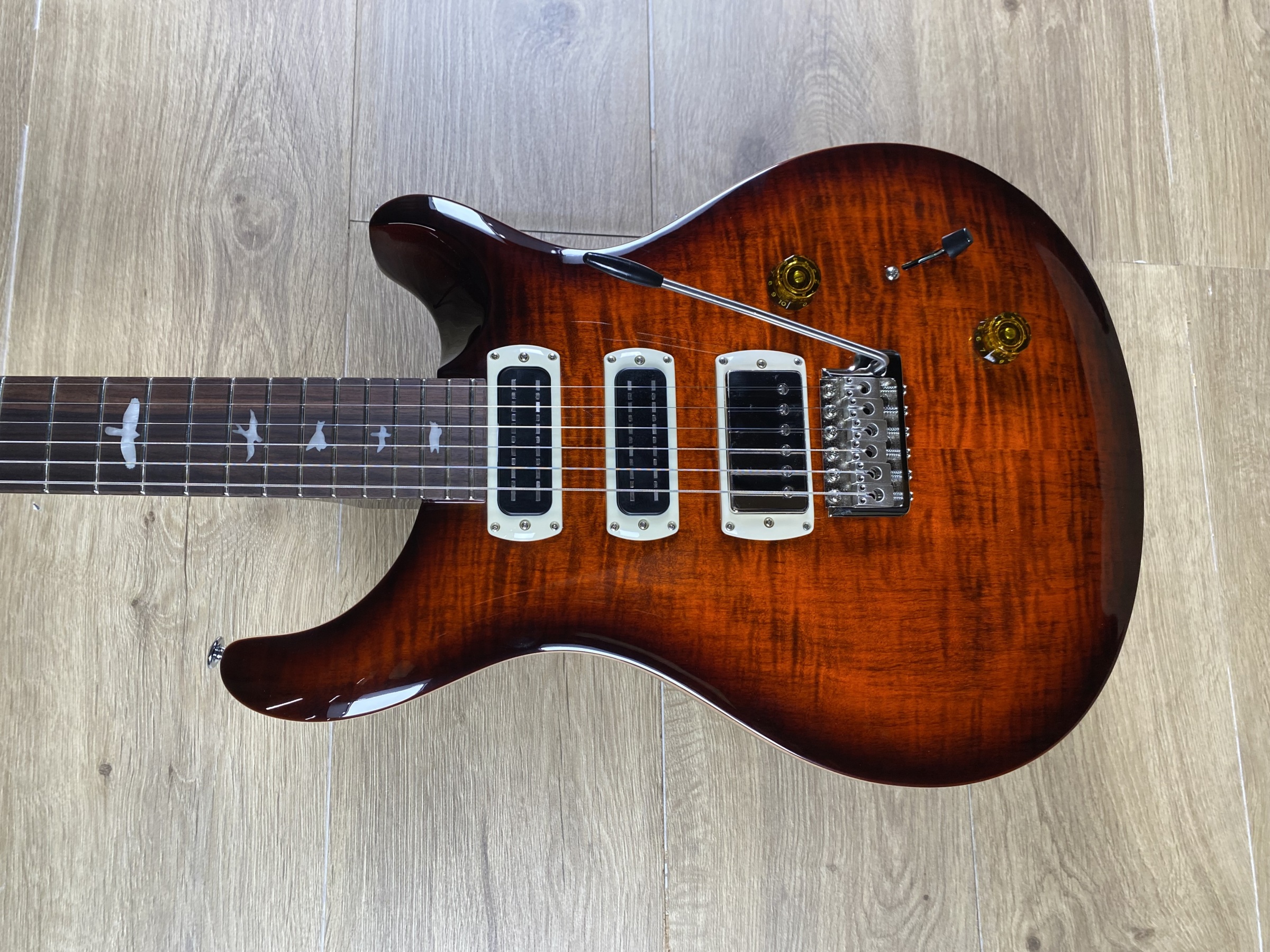 PRS SE Studio, Orange Tiger Smokeburst