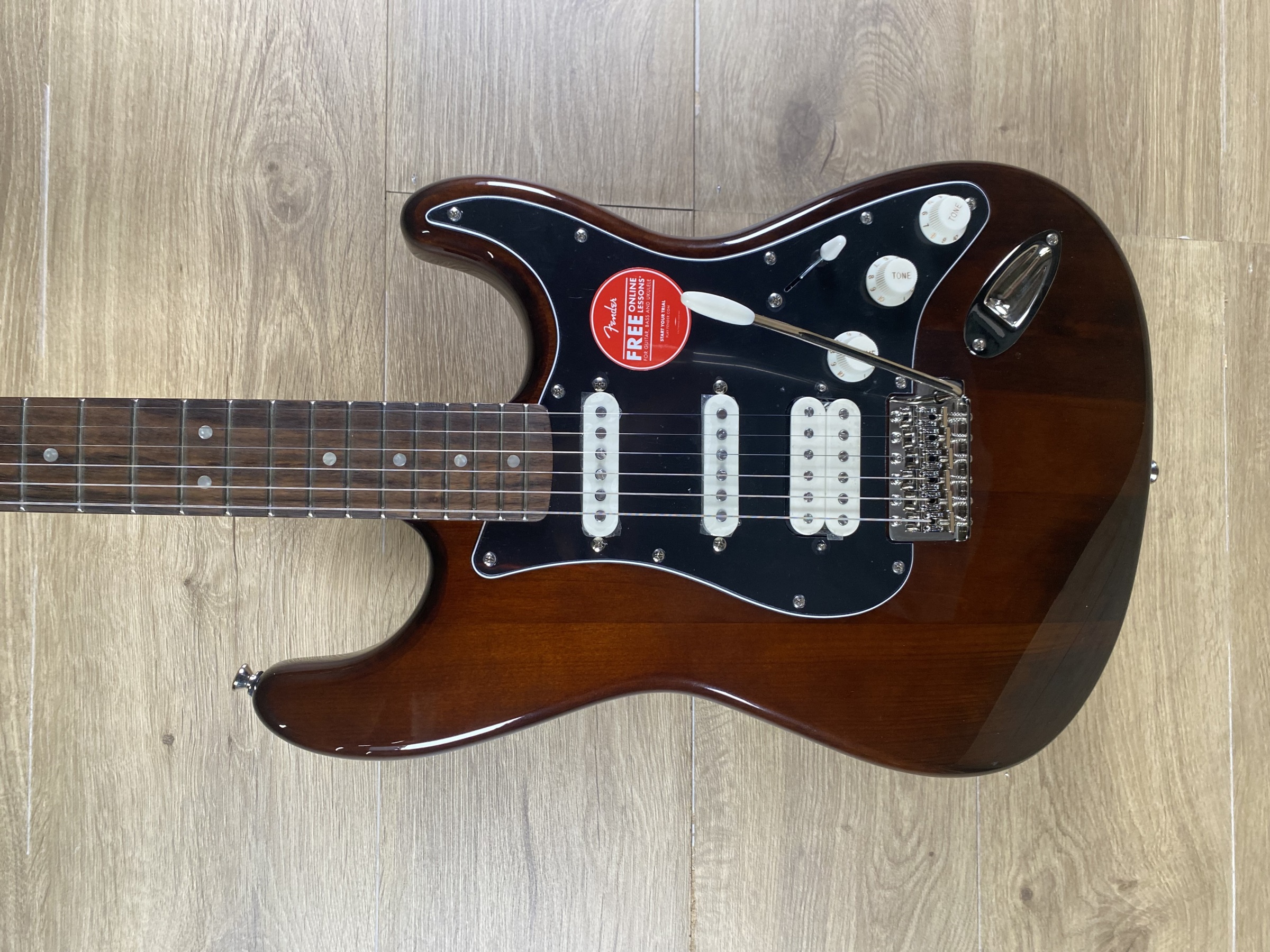 Squier Classic Vibe '70s Stratocaster HSS, Walnut with Indian Laurel ...