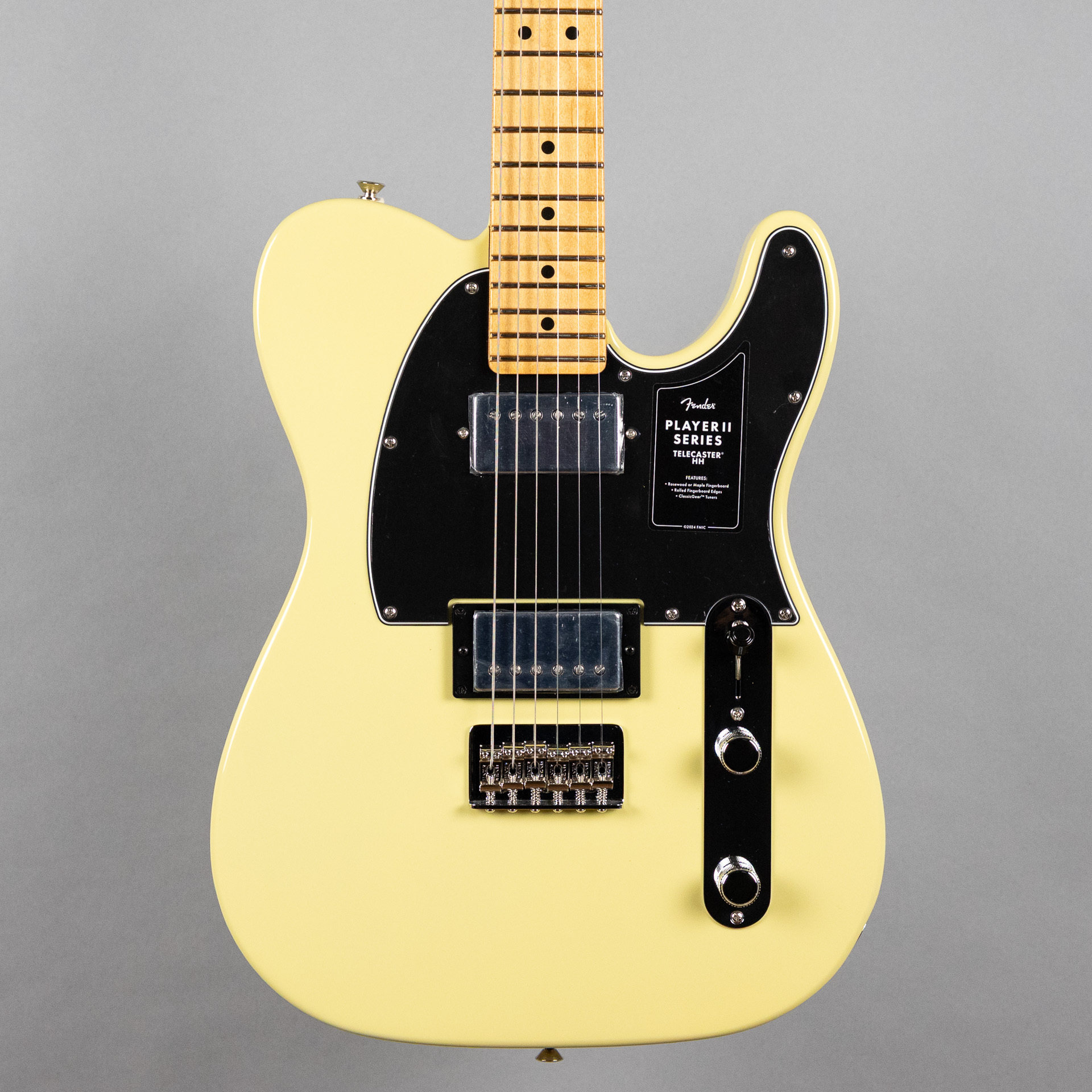 Fender Player II Telecaster HH, Hialeah Yellow - 885978114016