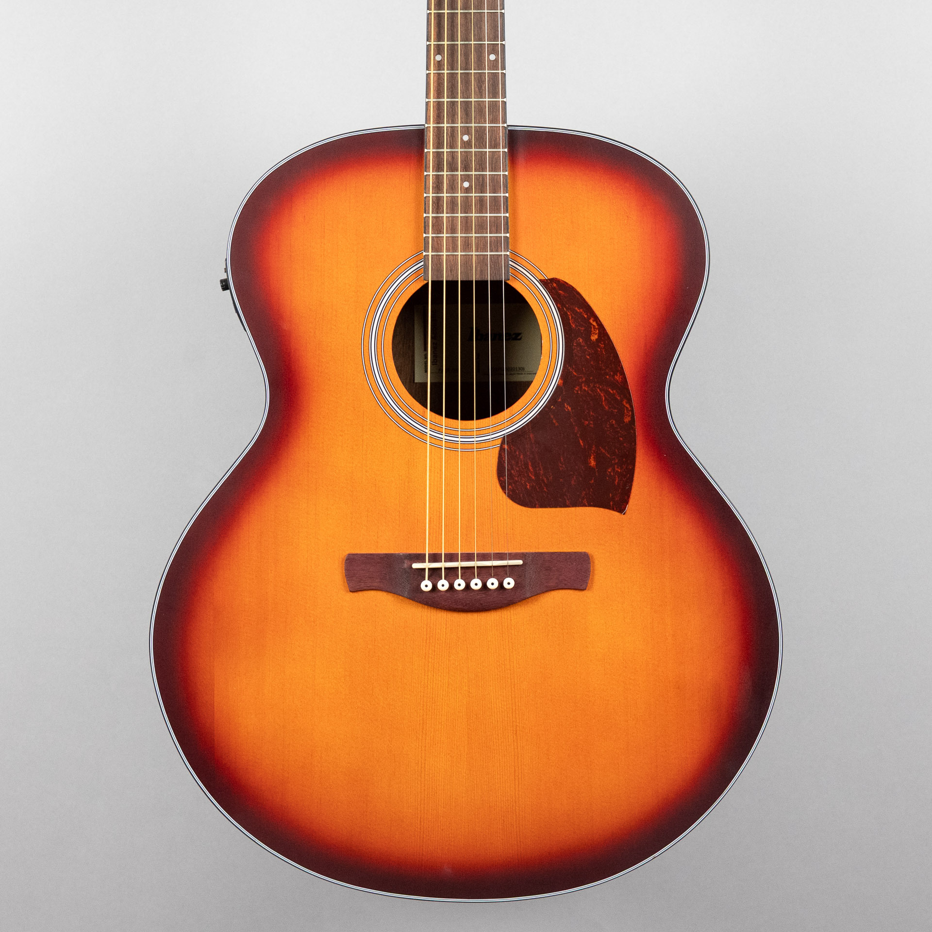 Ibanez PJ50E Jumbo Acoustic, Vintage Amber Sunburst Top - 4549763366085