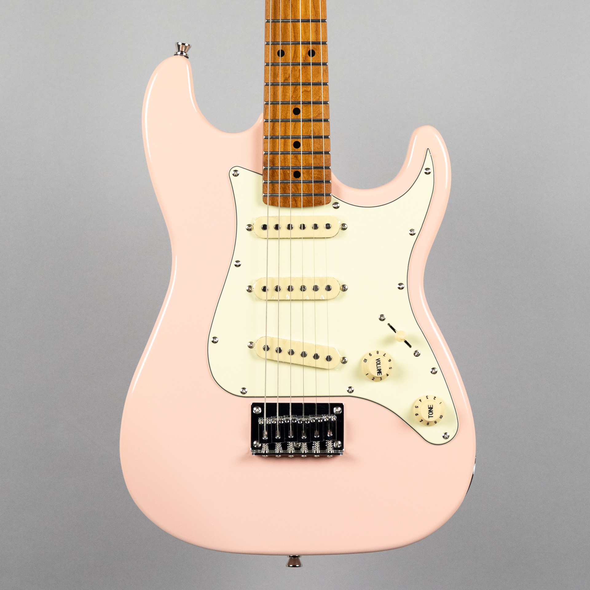 JET JS-300 Mini SSS Electric Guitar, Pink - 3831120917711