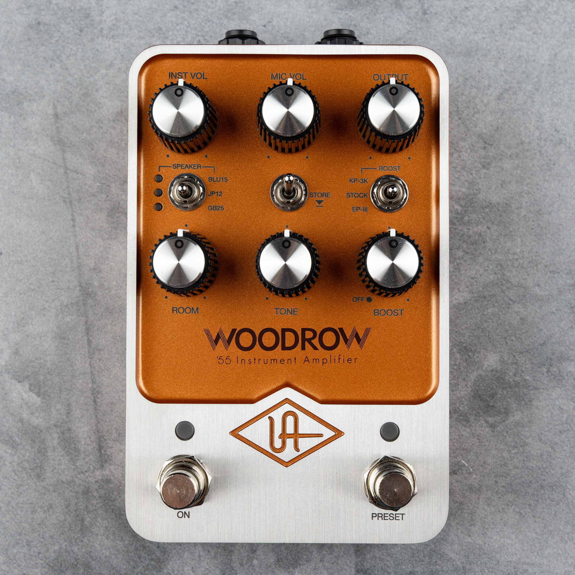Universal Audio Woodrow '55 Instrument Amplifier Pedal - 819937003325