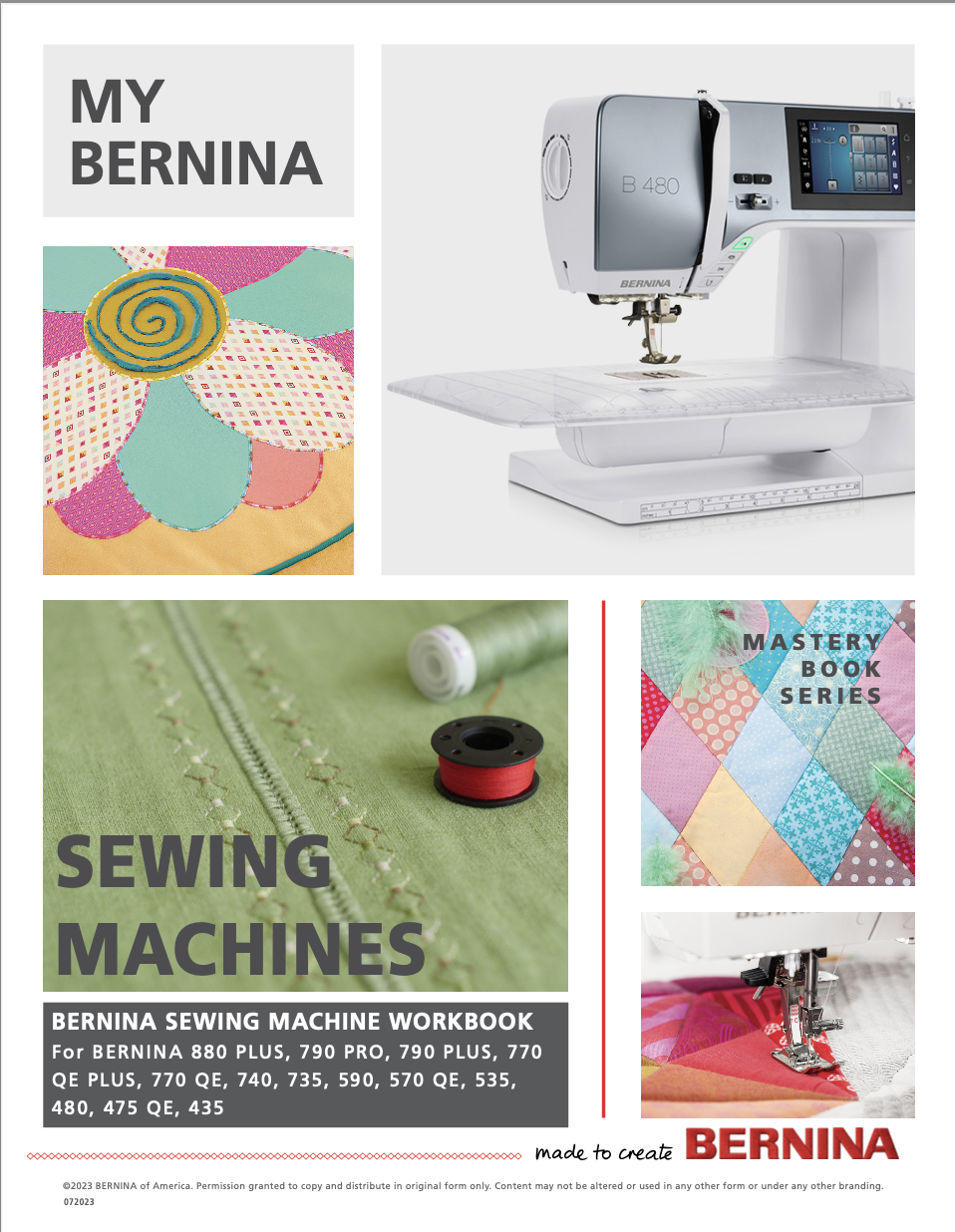 BERNINA Guide Class (4,5,7 Series)