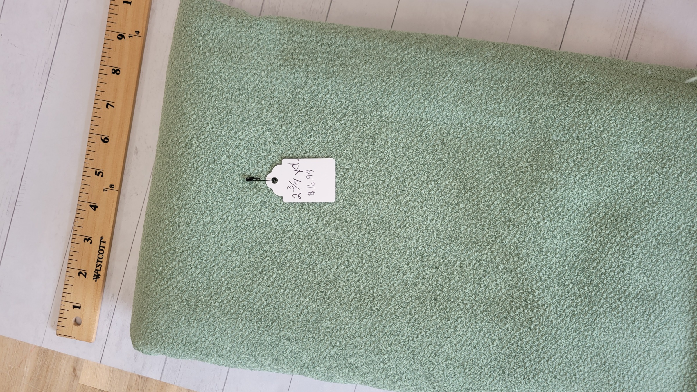 2 3/4 Yard Remnant | Pebble Knit Green Forest