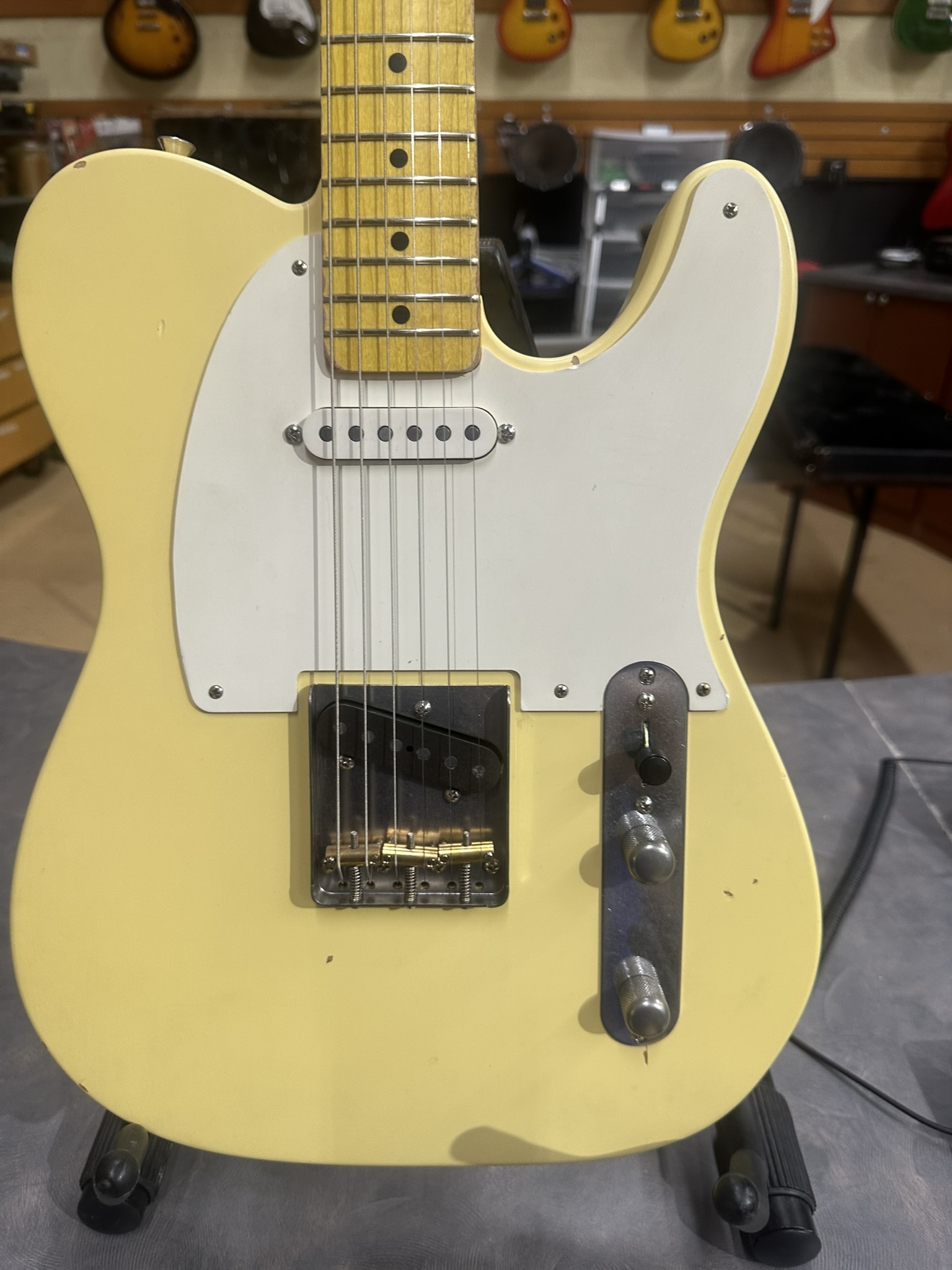 Bill Nash 1957 reissue Vintage White telecaster