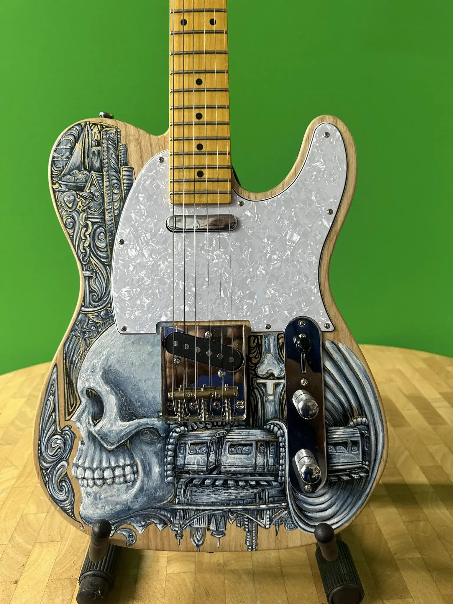 Custom Skull Telecaster 2023 American Made