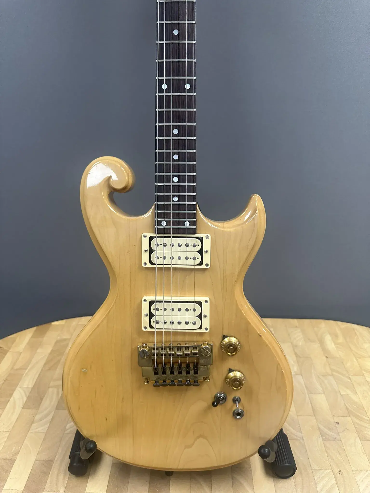 Ephiphone 1977 Scroll natural Guitar