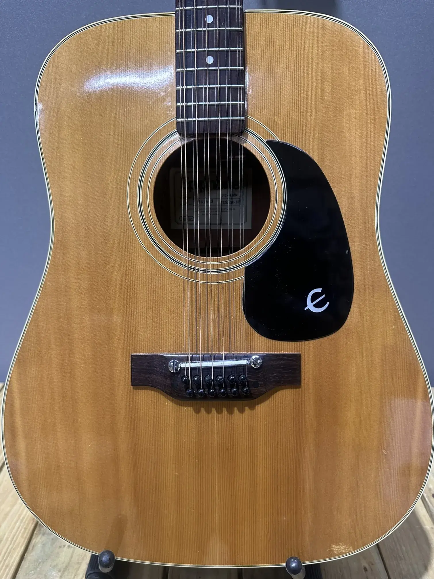 Epiphone Gibson Texan 12-String FT-460N 1970 Natural Acoustic Guitar