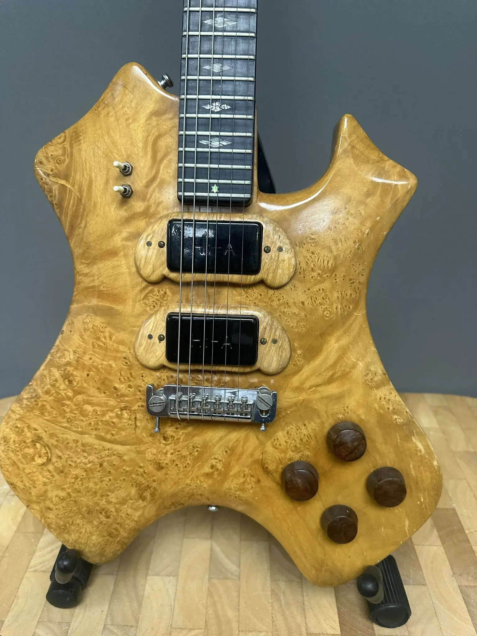 Moonstone 1975 Natural Guitar