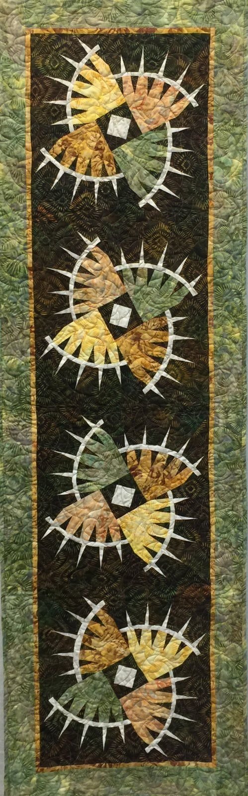 Paper Piecing Table Runner - Great beginner class!