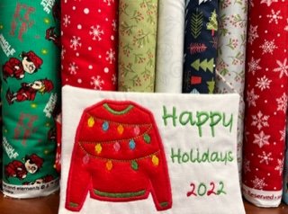 Virtual Ugly Sweater Zoom Class - Saturday, Dec 17 at 3:30p - CLOSED