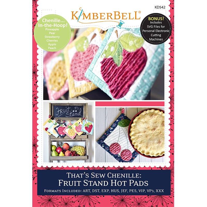 Kimberbell Party: Chenille Pot Holder