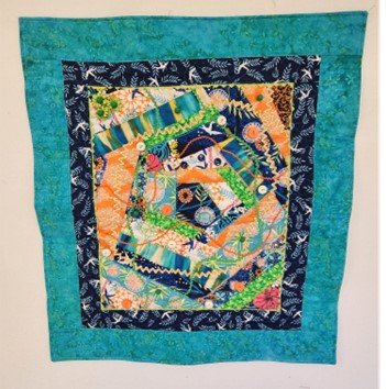 Crazy Patch Doll Quilt