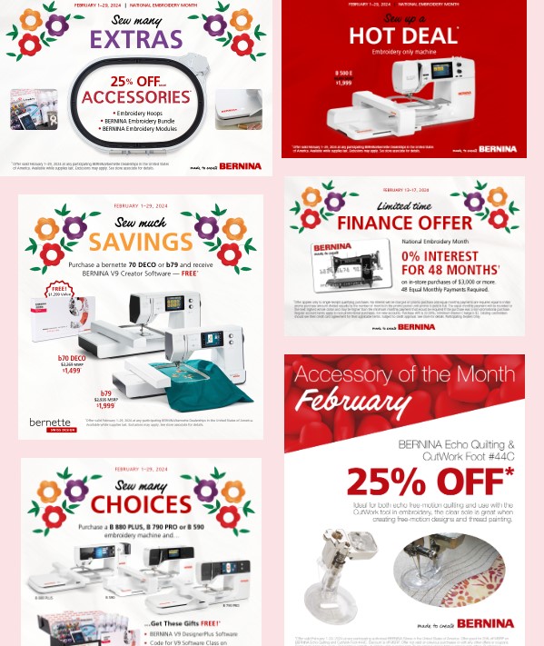 Sewing Machines Promotions and rebates