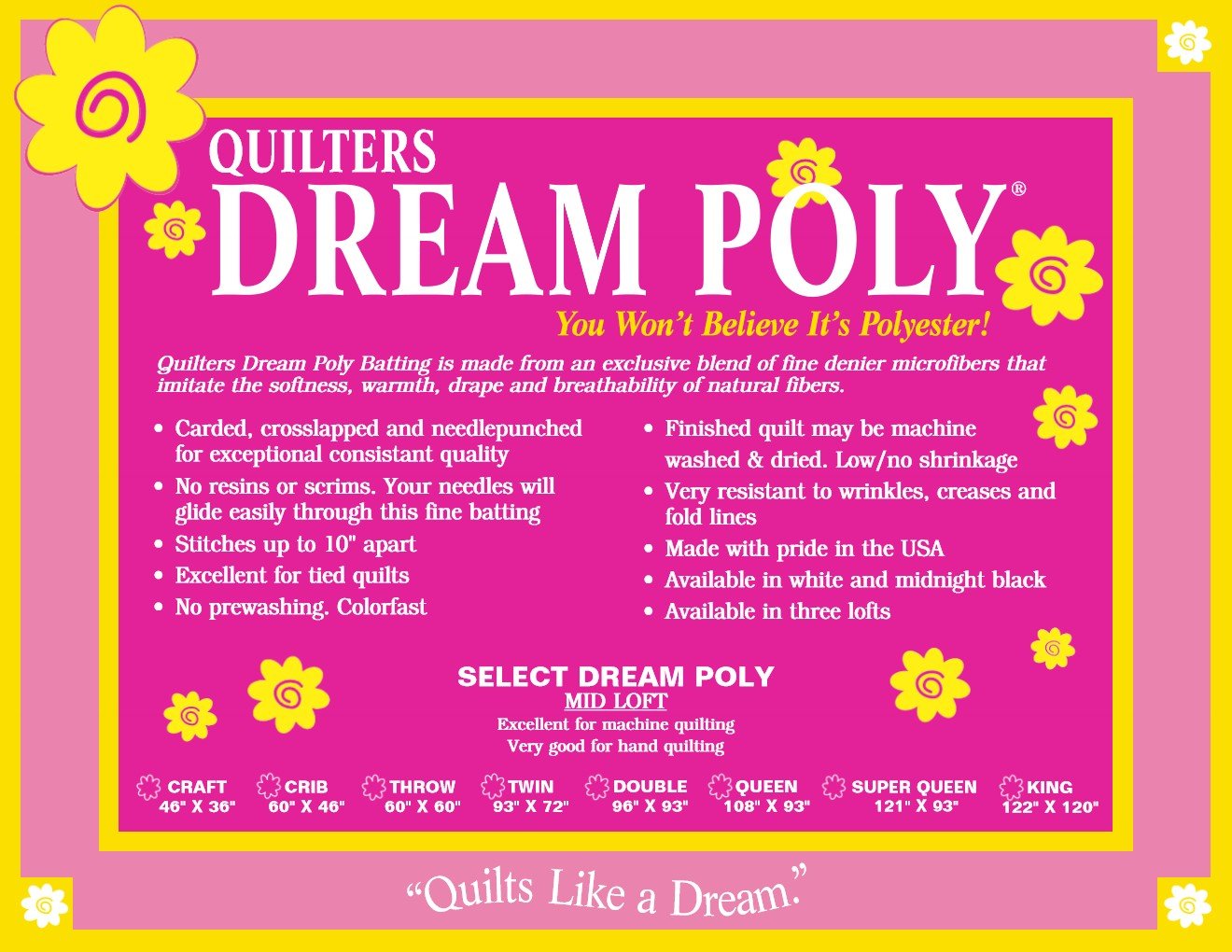 Polyester Select Crib Polyester Select Crib