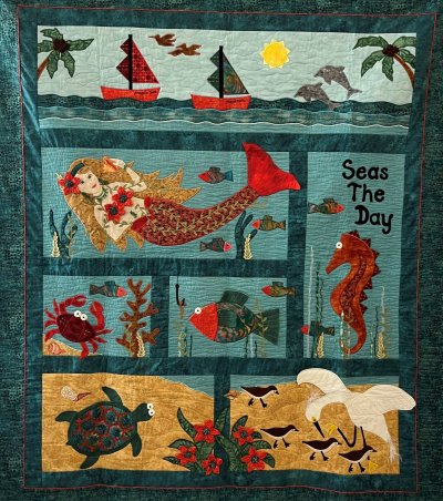 Seas the Day Quilt with Margaret LoBianco