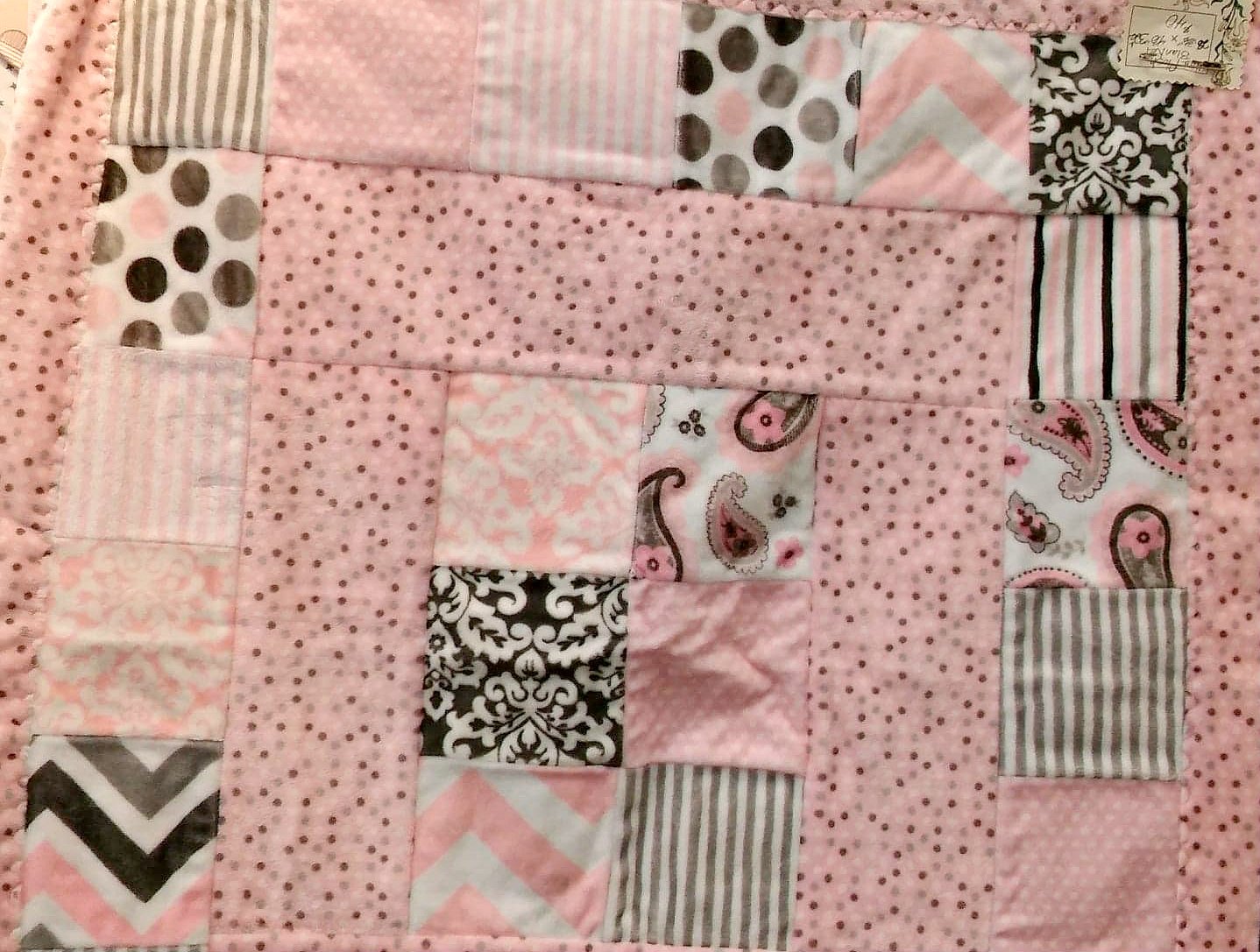 Shannon Cuddle Quilt 28 X 32.5
