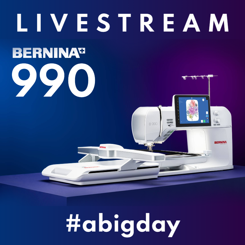 BERNINA 990 LIVESTREAM EVENT - Layton Store