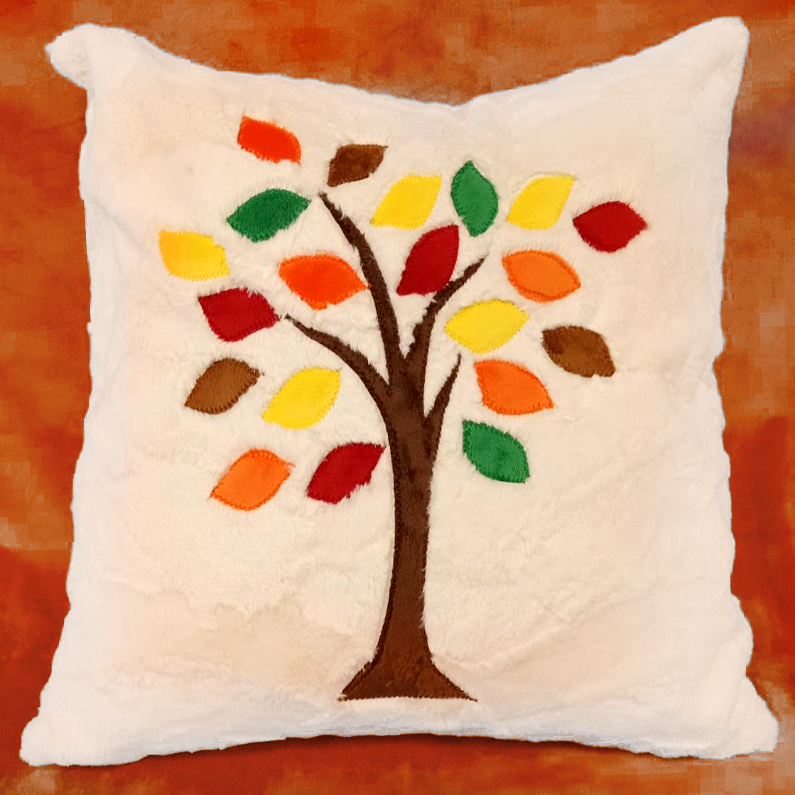SPECIALTY CLASSES: Minkee Pillow Sham - Fall Tree