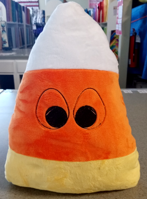 * WITCHES NIGHT OUT: Candy Corn Pillow