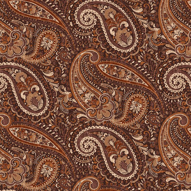 Blank Quilting Shelby 108 Cocoa Paisley 045945259731