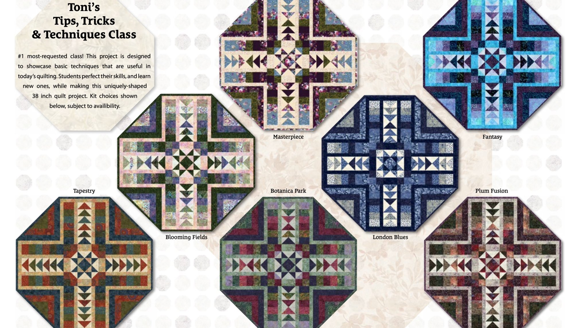 Tips, Tricks and Techniques with National Educator Toni Steere