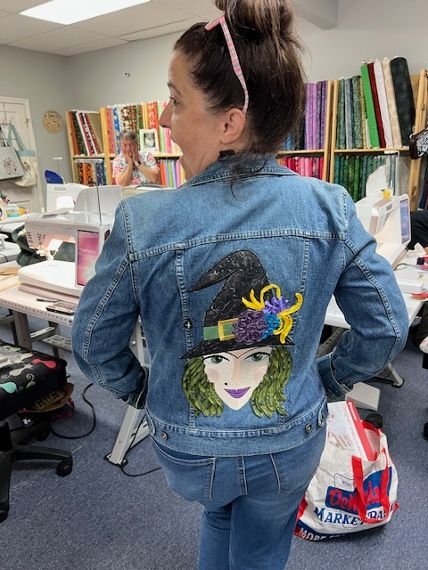 Embellishment or Ribbon Attachment- jacket witch!!!