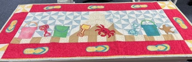 Accuquilt Sea Sand Table Runner