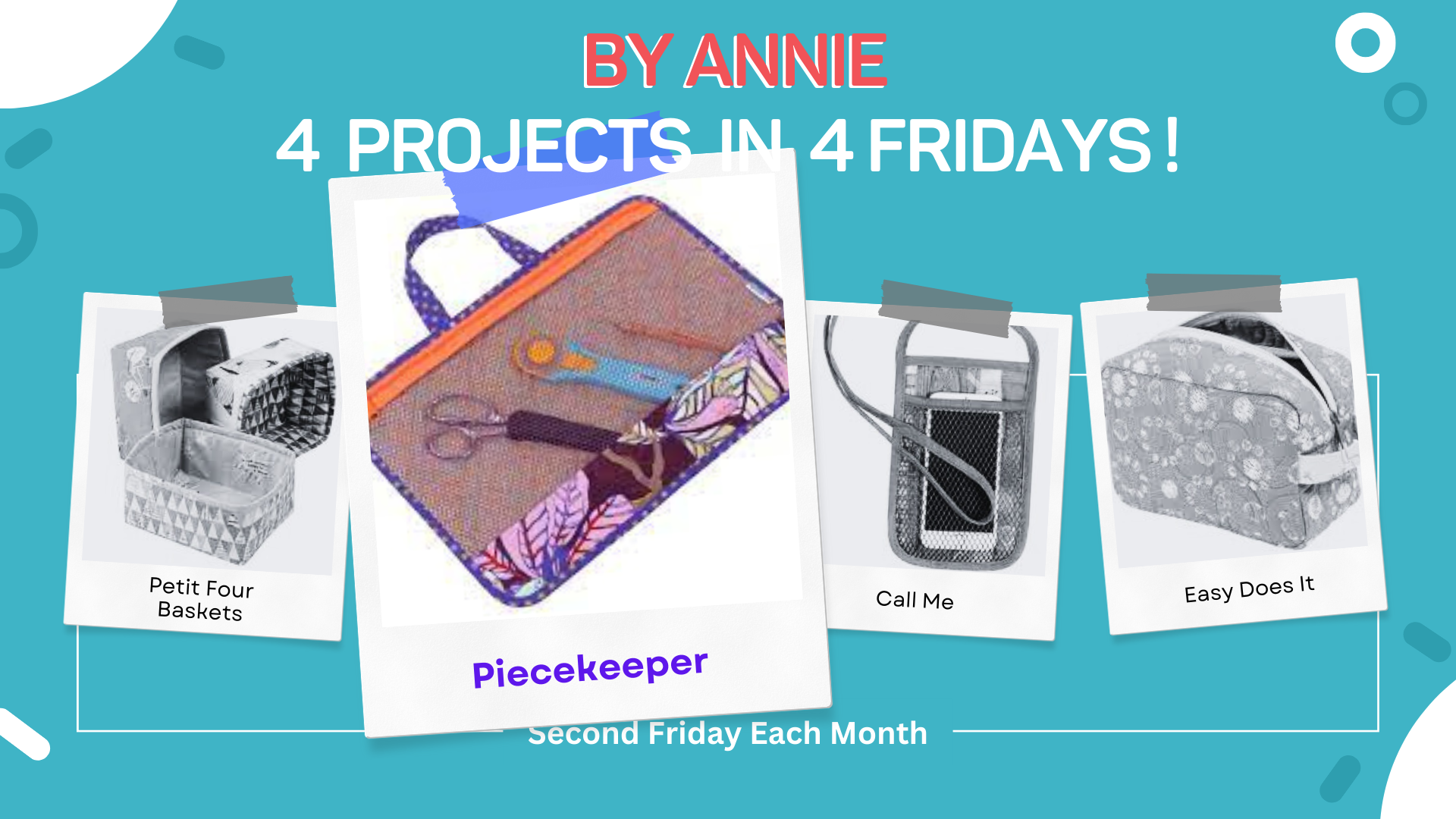 Piecekeeper- 4 Projects in 4 Days