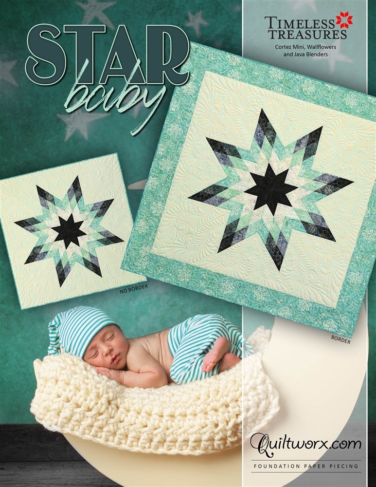 Star Baby Foundation Paper Piecing Pattern 811823005376