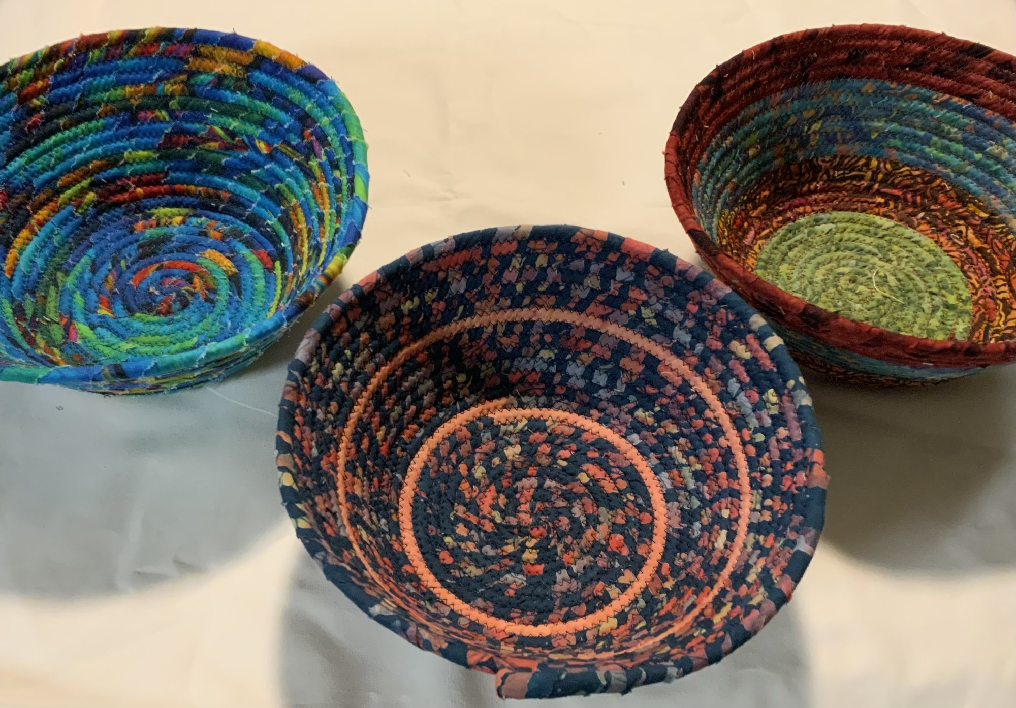 Coiled Fabric Bowl