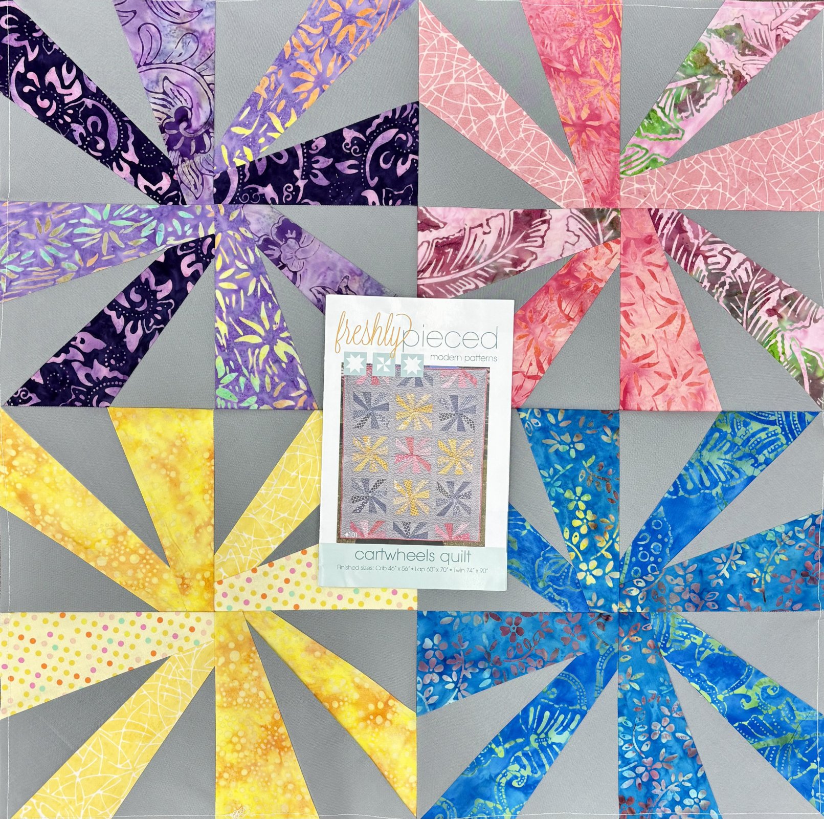 Paper Piecing - Cartwheel Quilt - West Bend