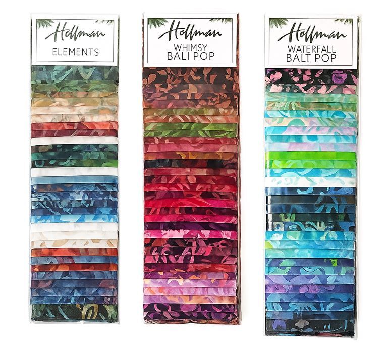Bali Pop Jelly Roll by Hoffman Fabrics