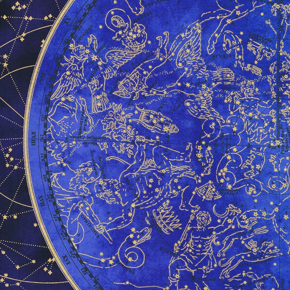 Star Maps - Panel - Midnight