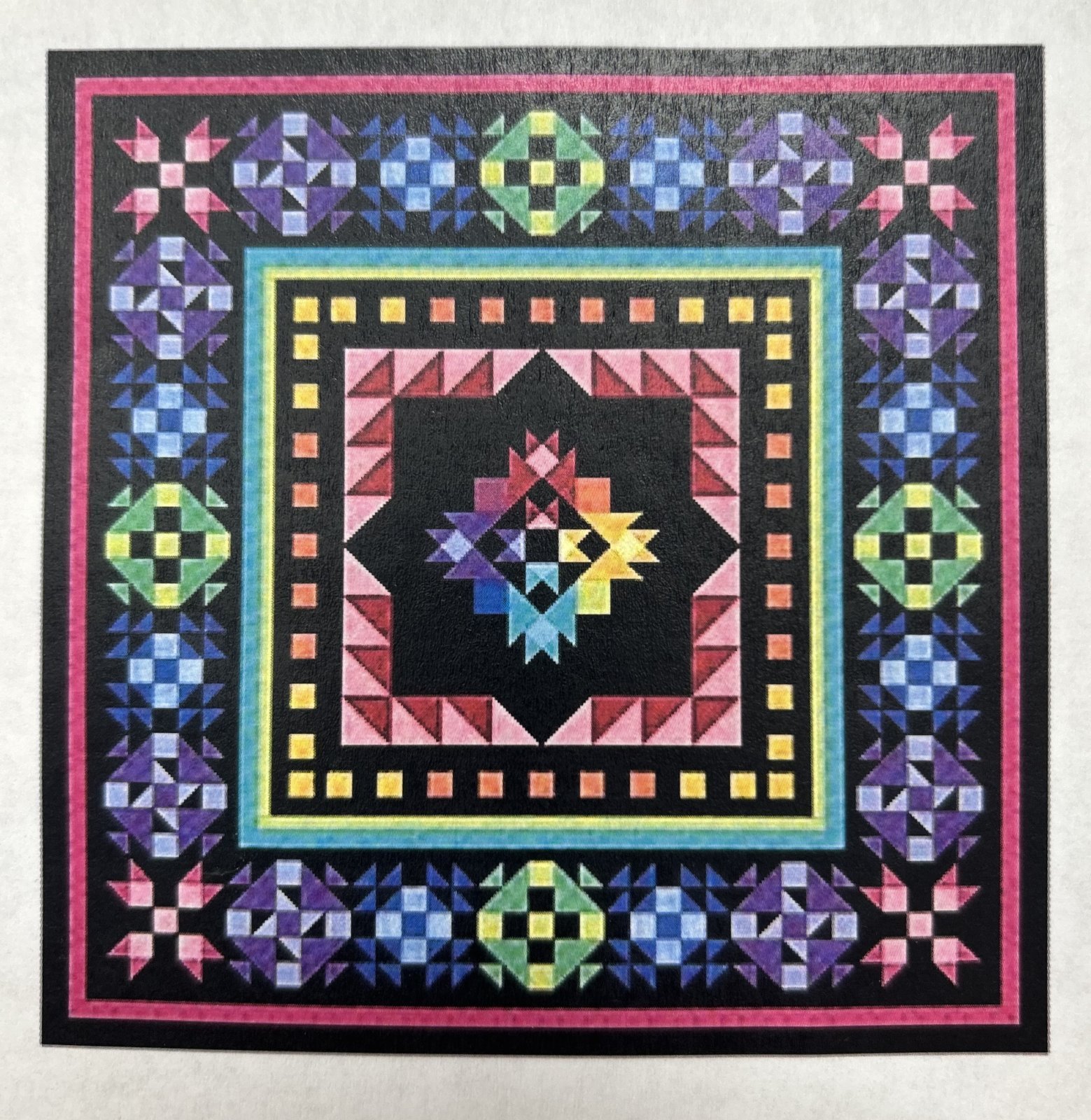Happy Hues Quilt - Block 6 & Finishing instructions