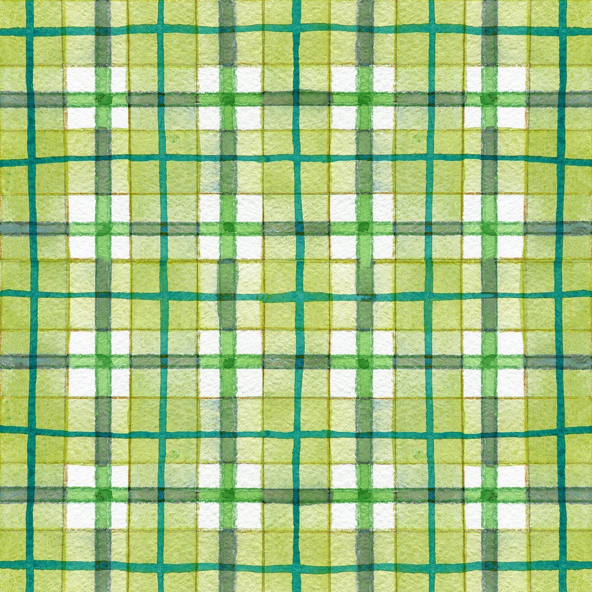 Green Plaid Fabric Green Plaid Fabric